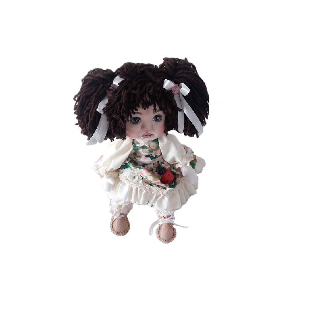 Papusa Anca, Vintage Dolls by SanzianaD, personalizata, 45cm, fata ...