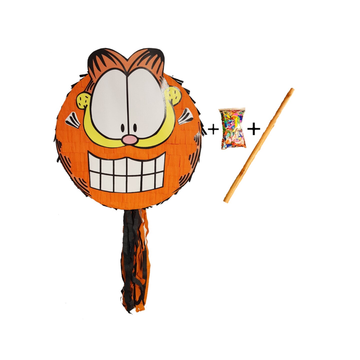 Pinata, Pinastar, garfield star cu bat si confetti cadou - eMAG.ro