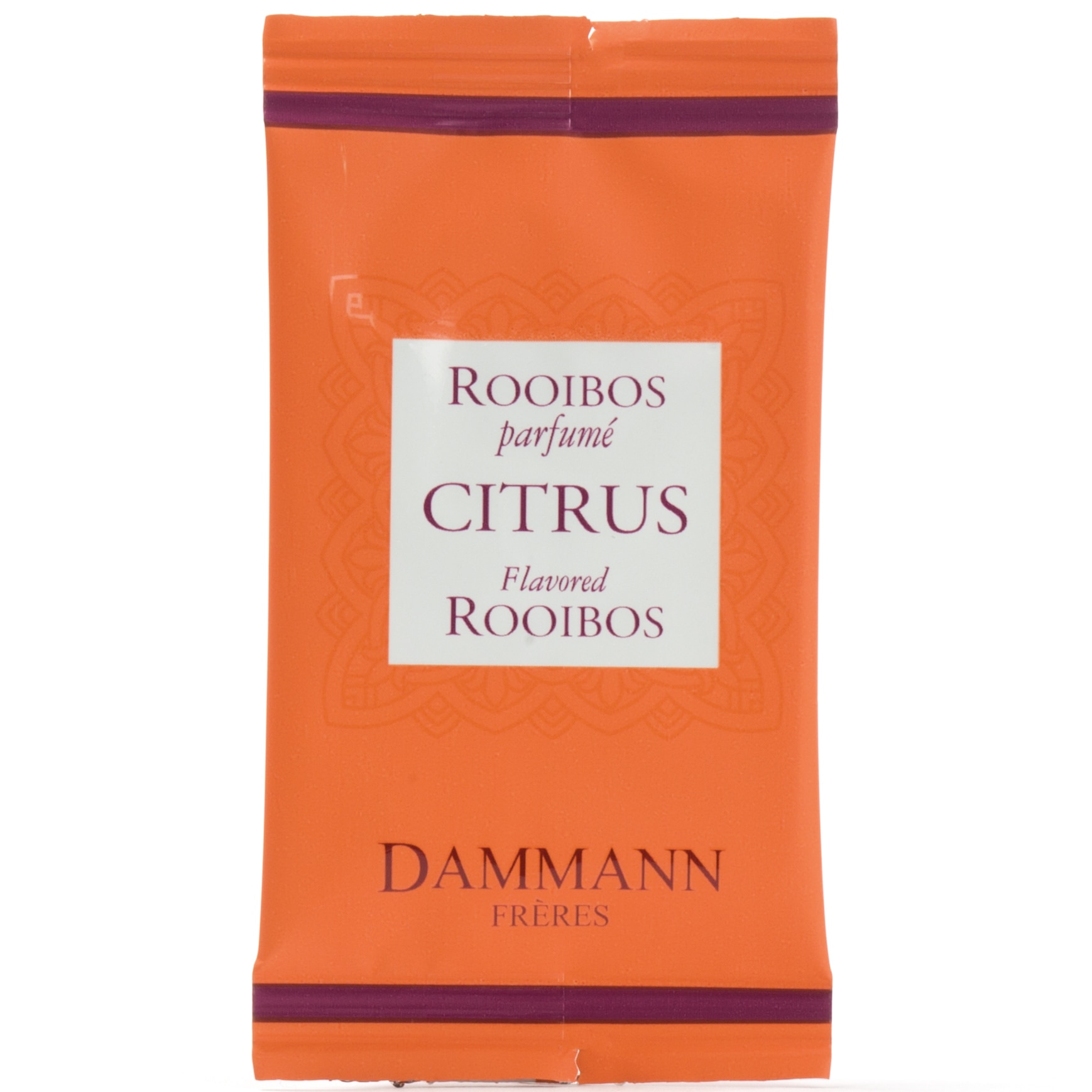 Ceai Rooiboos Citrus Dammann, 24 pliculete, ambalate individual, 48 gr ...