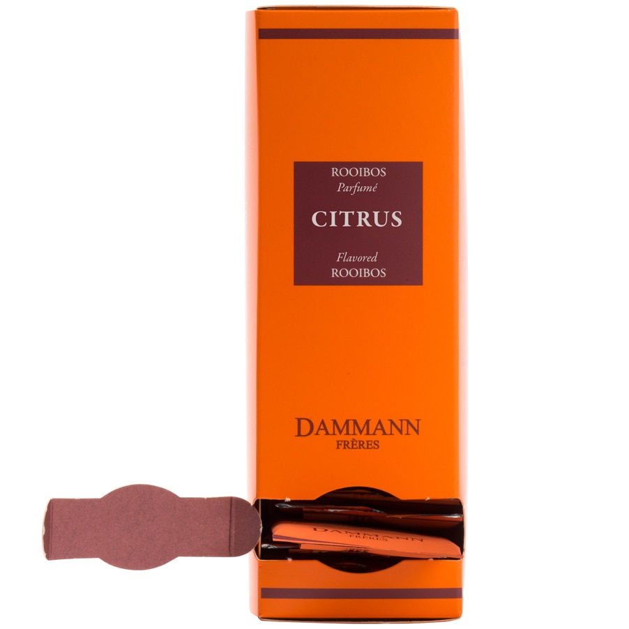 Ceai Rooiboos Citrus Dammann, 24 pliculete, ambalate individual, 48 gr ...