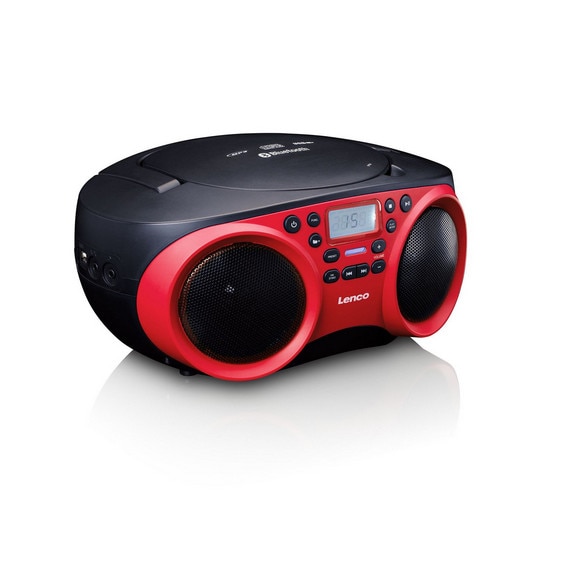 Lenco SCD-501RD Bluetooth MP3 CD USB lejátszó rádióval - eMAG.hu