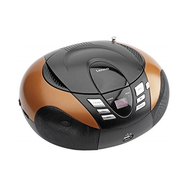 Lenco SCD-37 USB Orange MP3 CD USB lejátszó rádióval - eMAG.hu