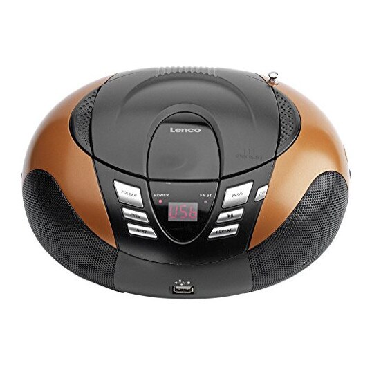 Lenco SCD-37 USB Orange MP3 CD USB lejátszó rádióval - eMAG.hu