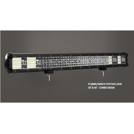 Led Bar 900W QUAD RAW Lumina Spot si flood 90000 Lm Alimentare 12/24 ...