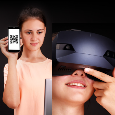 Casti VR Acer OJO 500 + wireless controllers - eMAG.ro