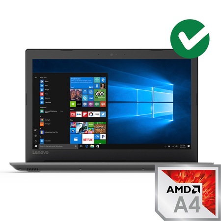 Lenovo 330-15 15.6" HD laptop, AMD A4-9125 processzor, 4GB RAM, 1TB HDD ...