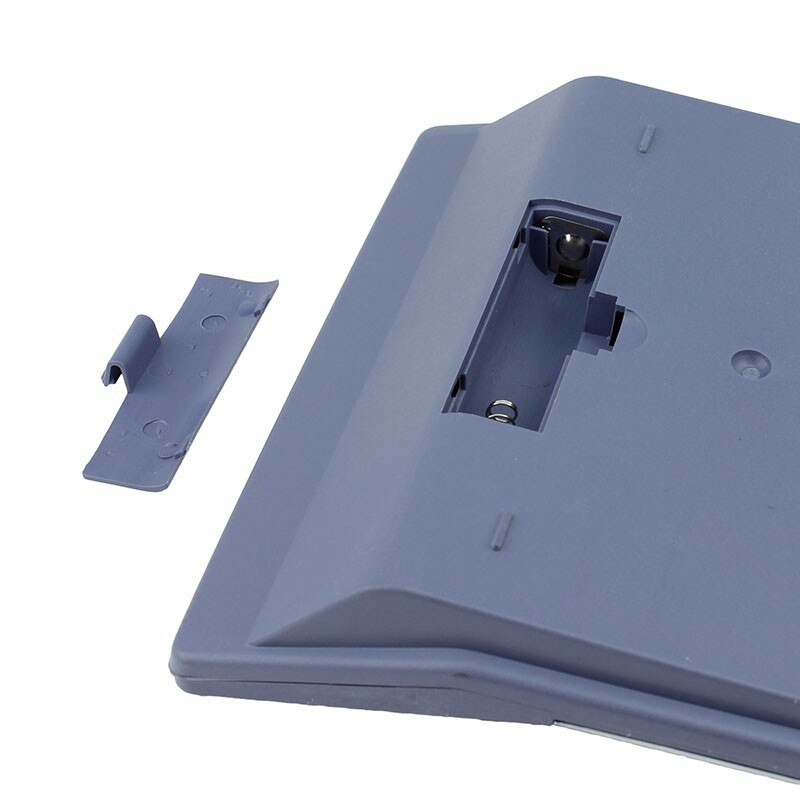 Calculator, de birou, albastru, 12 digiti, alimentare duala, afisaj ...