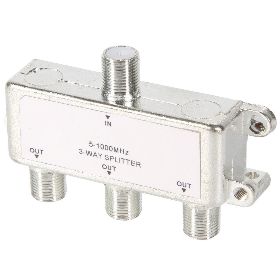 Splitter TV Pentru Cablu Coaxial , 3 Iesiri , Metalic - Compară Prețuri ...