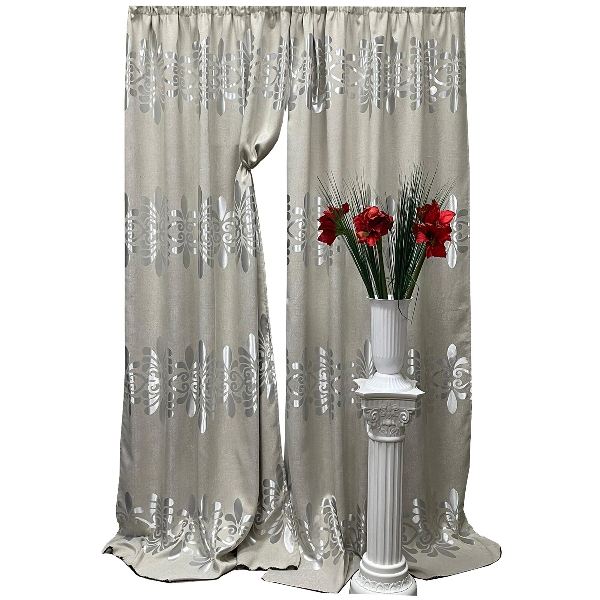 Set draperii, culoare bej, colectia "Rococo Design by Liz Line ...