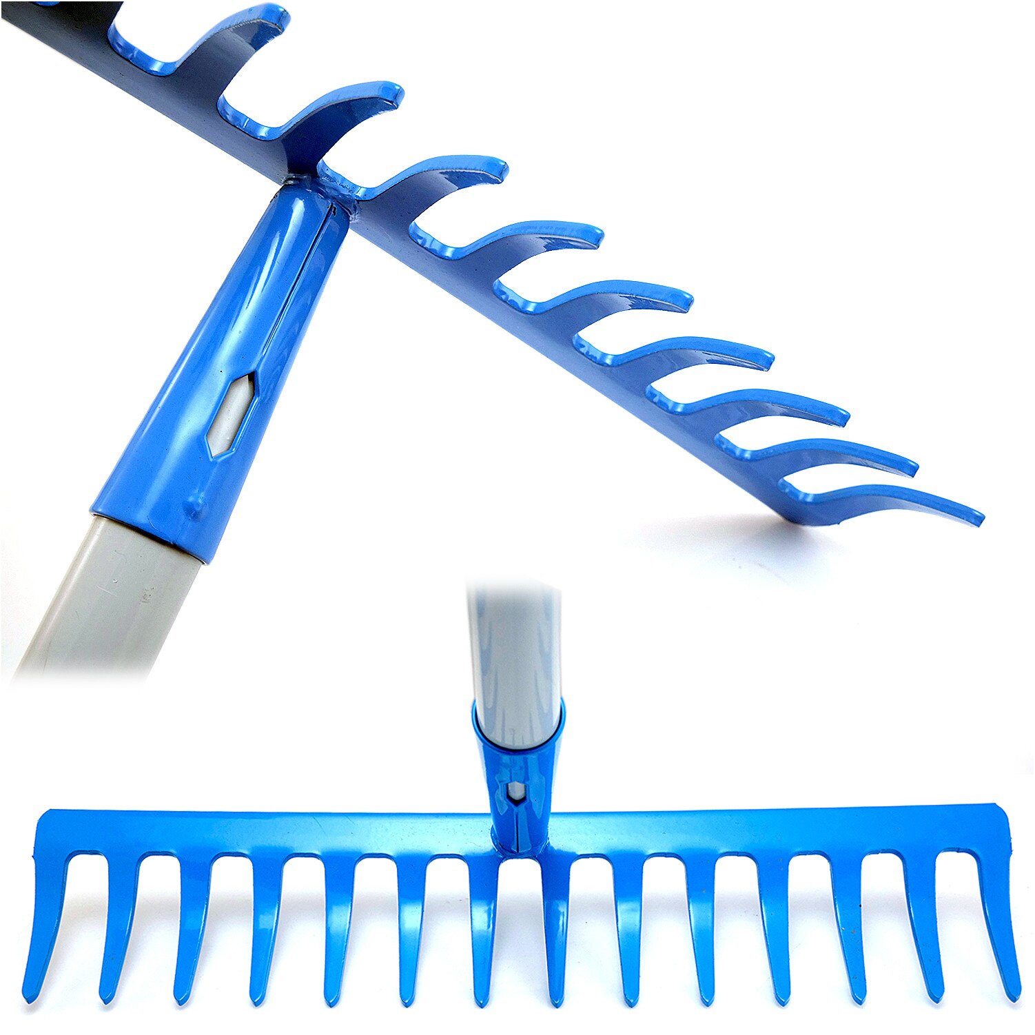 Grebla 14 dinti cu coada aluminiu 140 cm - eMAG.ro