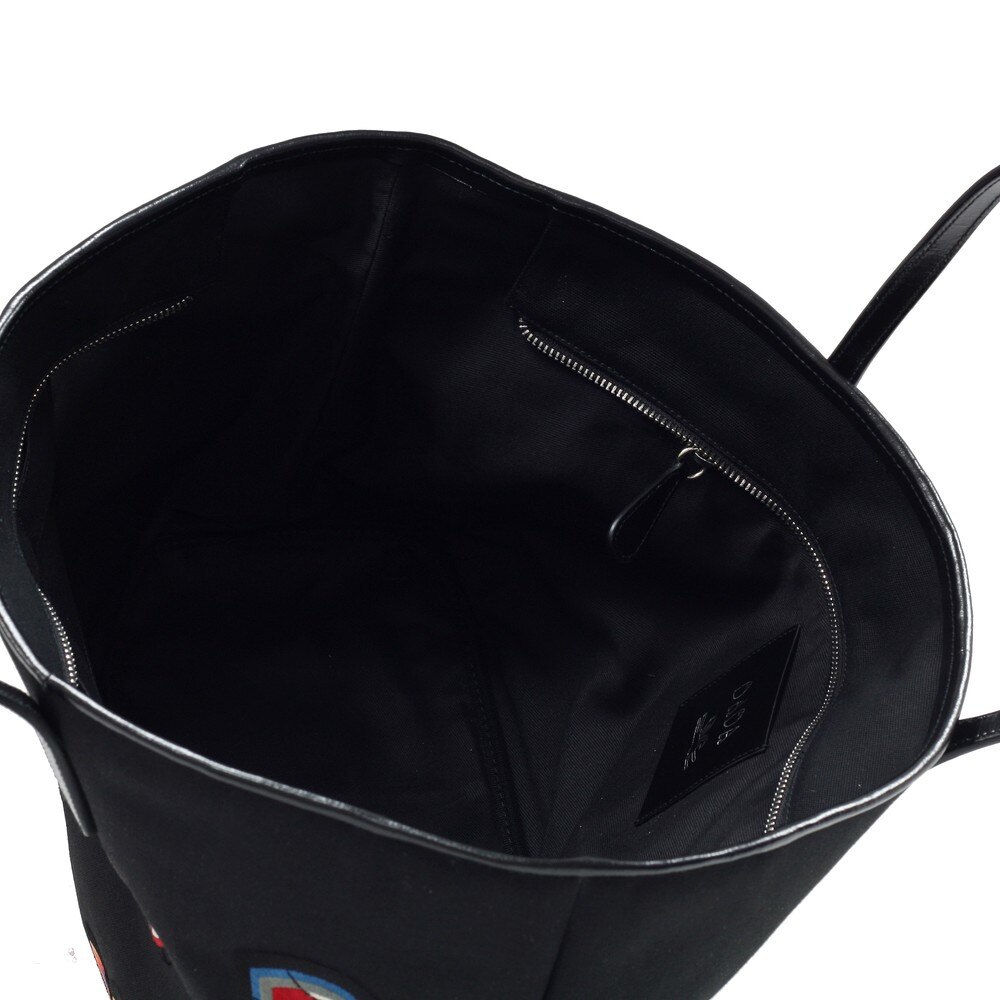 Geanta de dama DADA, canvas brodat, negru, Suveran - eMAG.ro