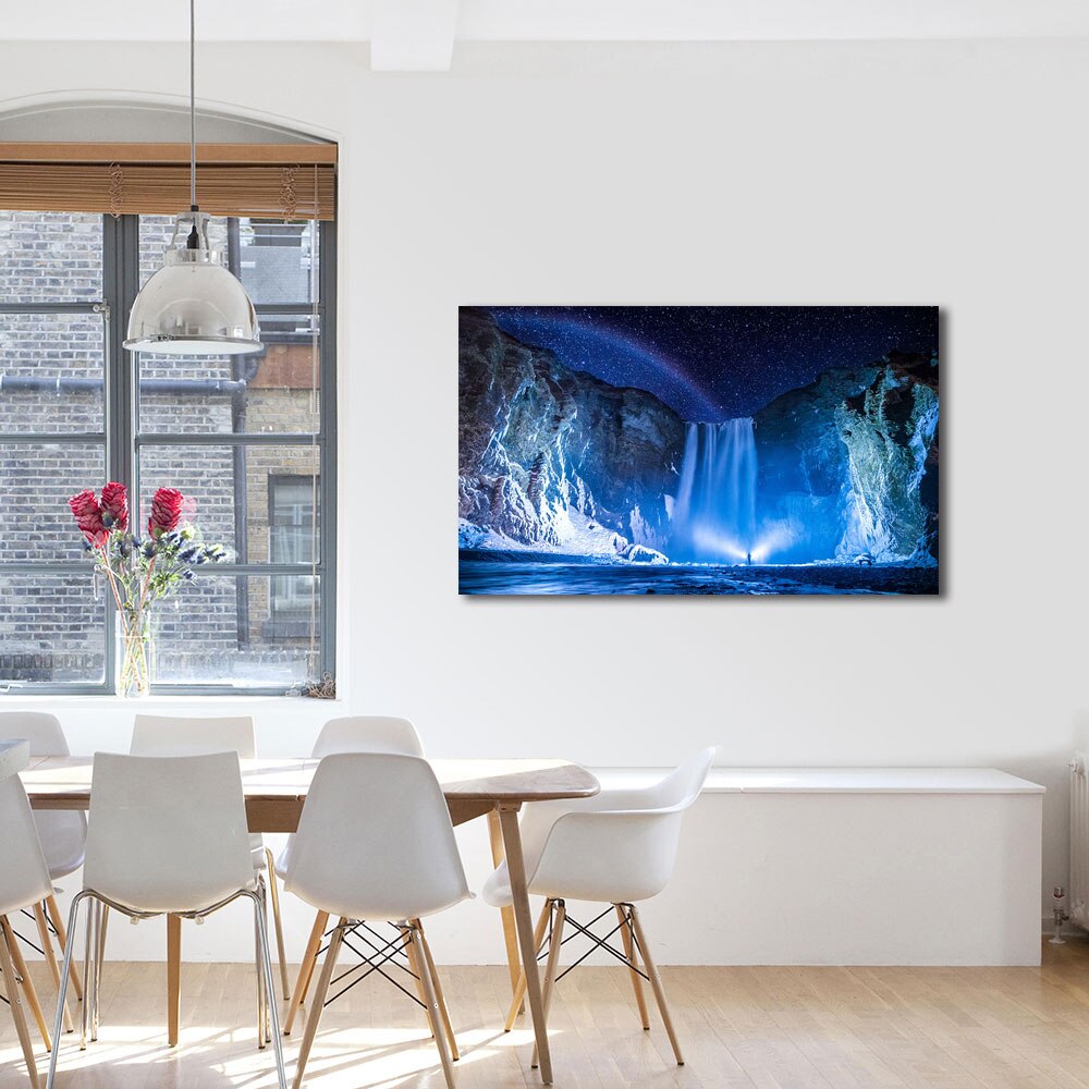 Tablou Canvas Led cu intrerupator, Luminos in intuneric, Premium Art ...