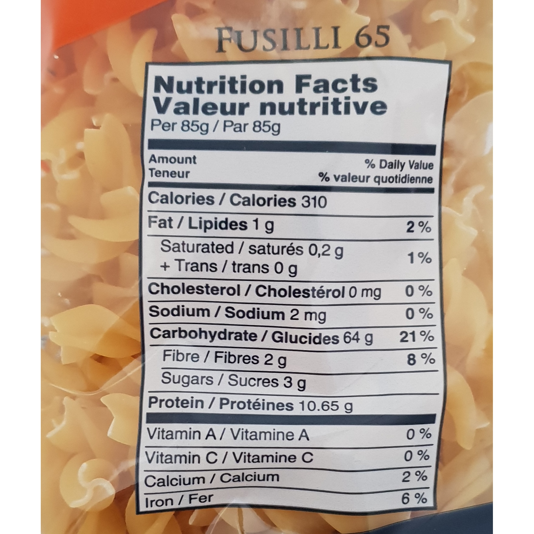 Paste Fusilli 65 din grau dur Ottima Italia 500 gr - eMAG.ro