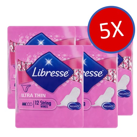Libresse Ultra String tampoane igienice subtiri, cu aripi, pentru ...