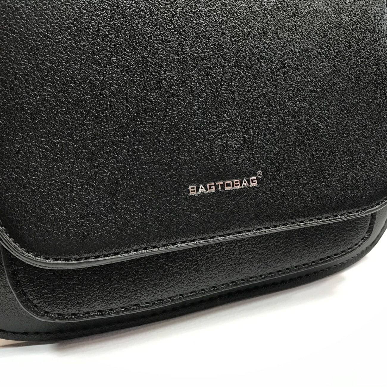 Дамска чанта MANIER многофункционална, Bag to Bag, Черен - eMAG.bg
