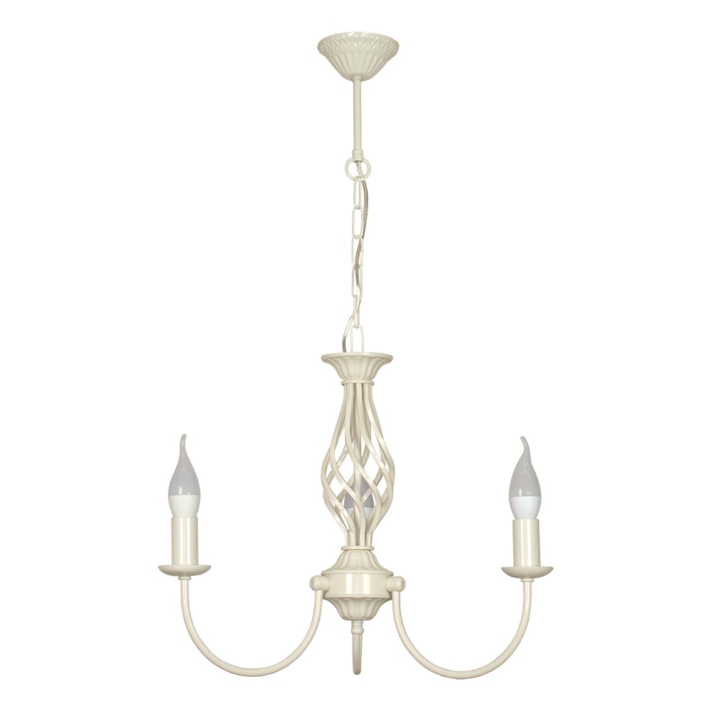 Candelabru, Lightstyle, 3xE14, Crem - eMAG.ro