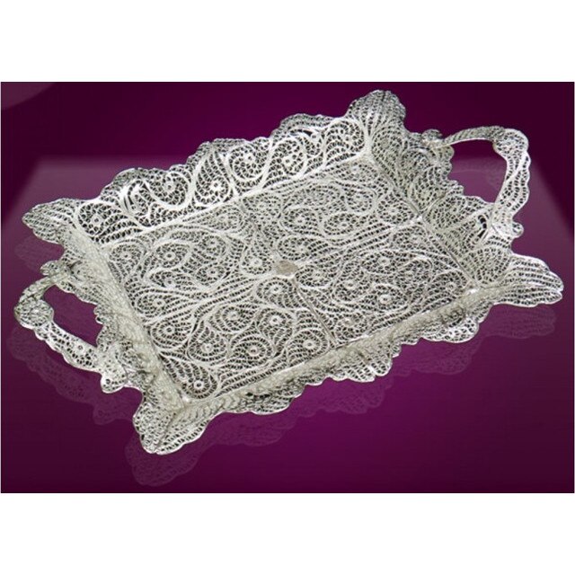 Tava argintata 42*27*9 CM - eMAG.ro