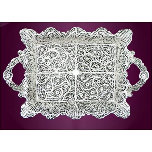 Tava argintata 42*27*9 CM - eMAG.ro