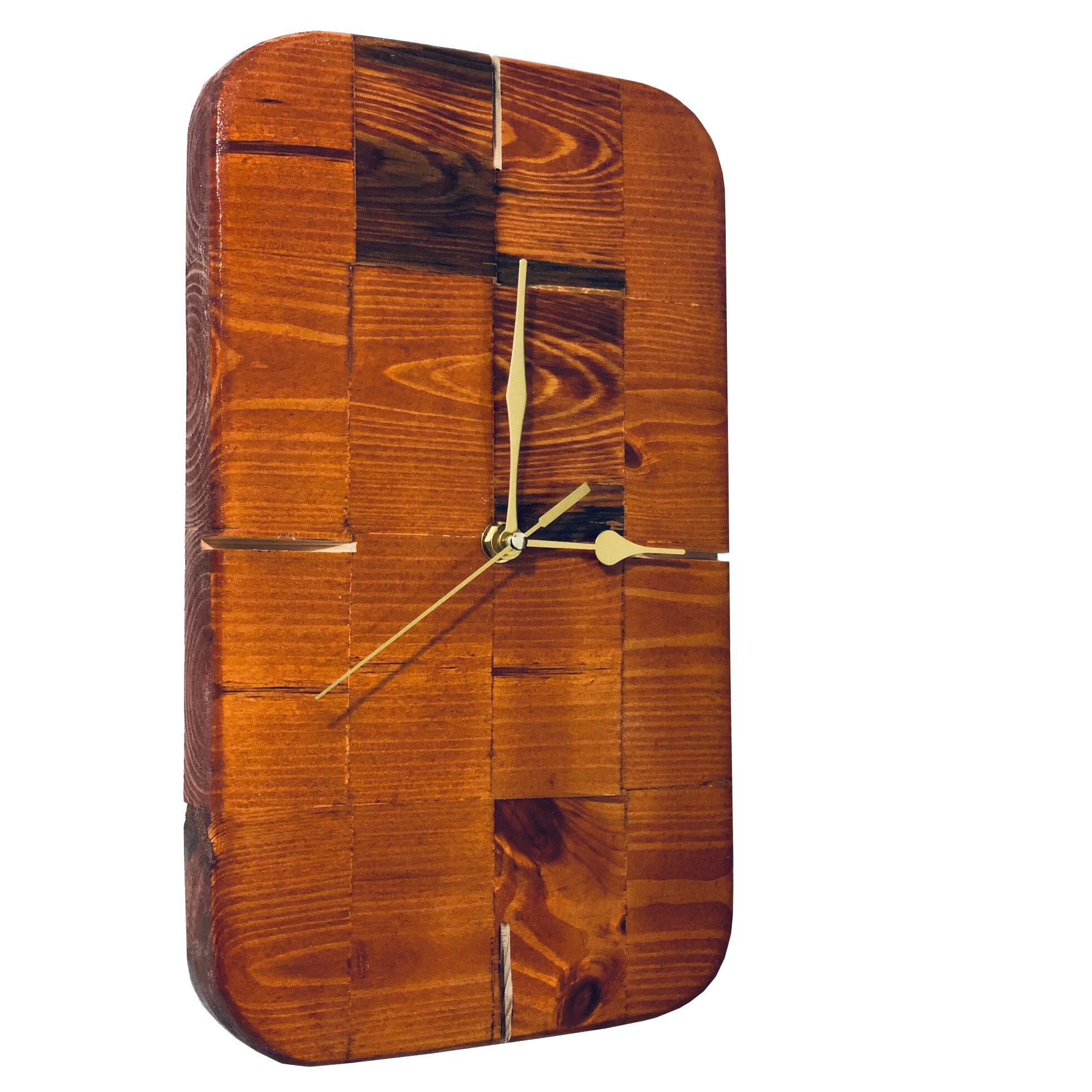 Ceas decorativ lemn handmade 30X20cm - eMAG.ro