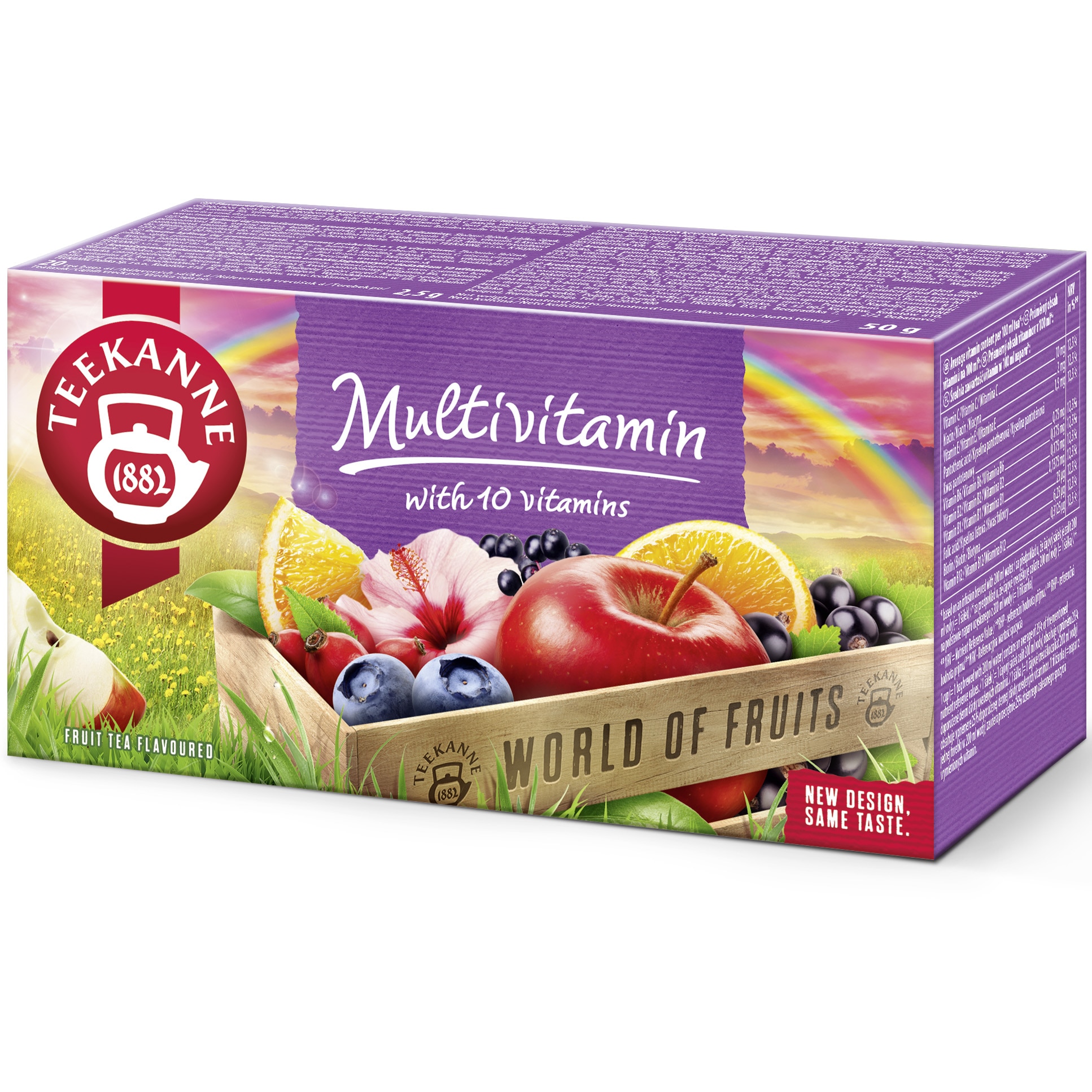 Ceai Teekanne Multivitamin, 20 pliculete, 50 gr. - eMAG.ro
