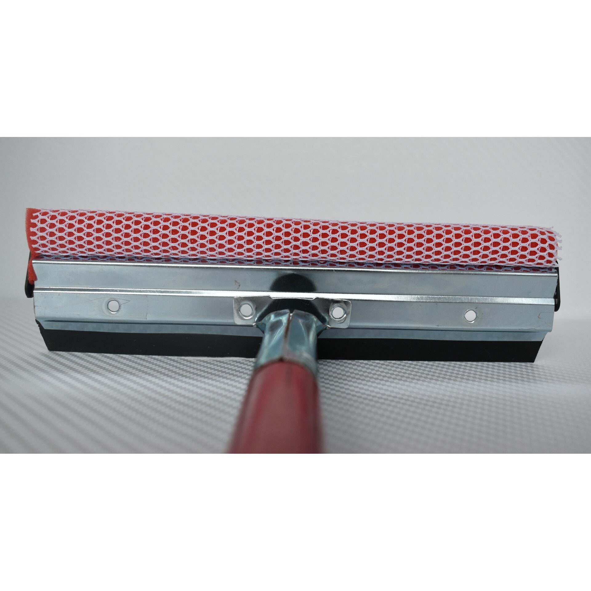 Curatitor parbriz, 4Cars, maner lemn, 48 cm, Rosu - eMAG.ro