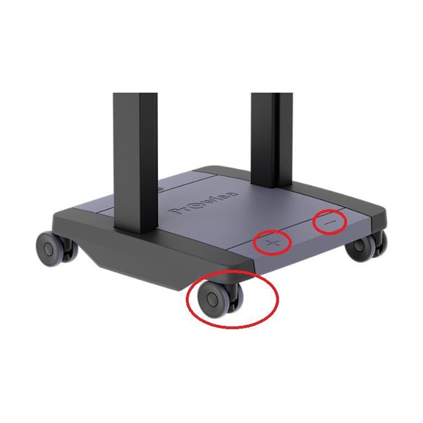 Stand mobil Prowise iPro Mobile Lift, reglabil pe inaltime, mecanism ...