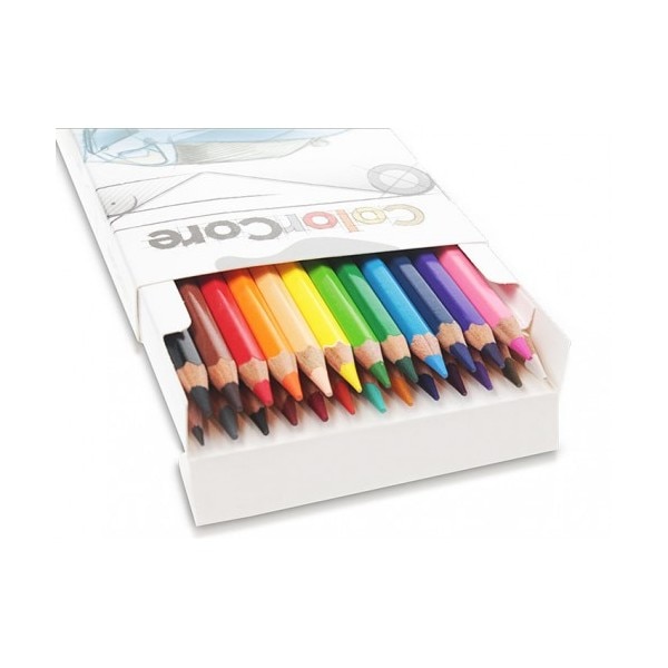 Set 24 de creioane colorate Marco colorcore - eMAG.ro