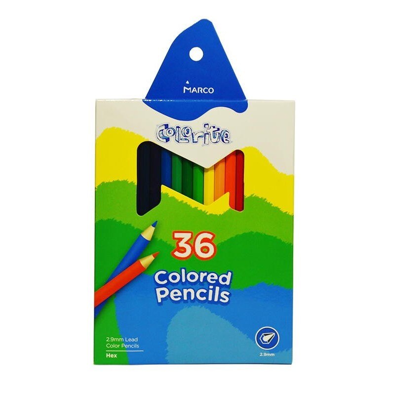 Set 36 de creioane colorate Marco - eMAG.ro