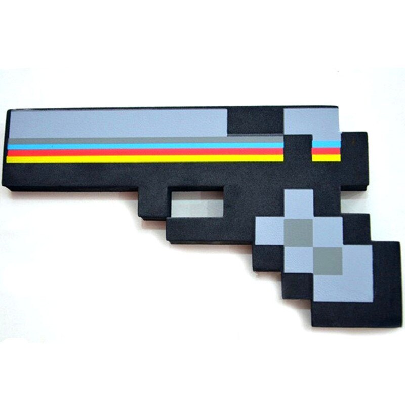 Pistol de jucarie Minecraft Toy Gun Negru - eMAG.ro