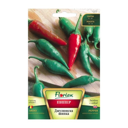 Seminte de ardei iute maceasa de dzhuliun, Florian, soi timpuriu ...