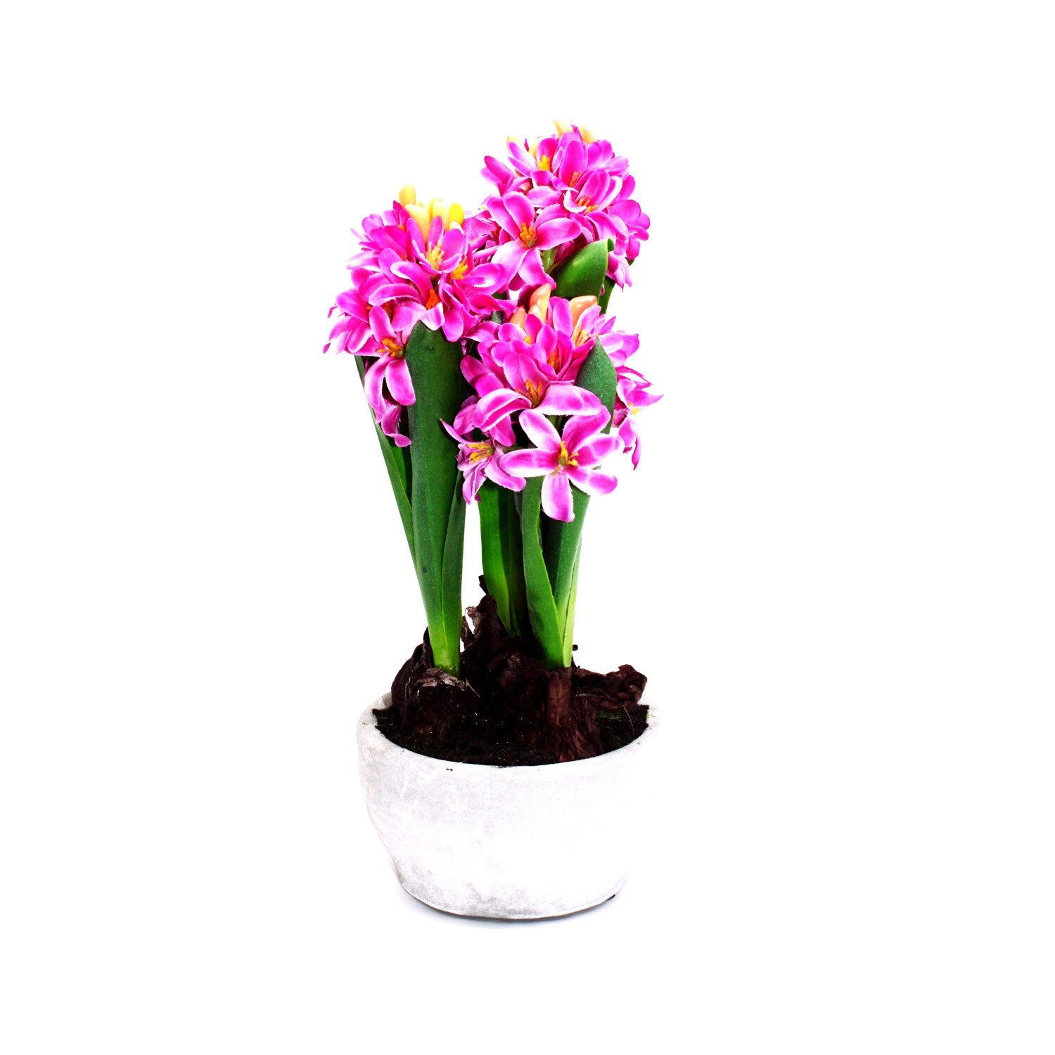 Planta Artificiala Zambila Roz, Rombic - eMAG.ro