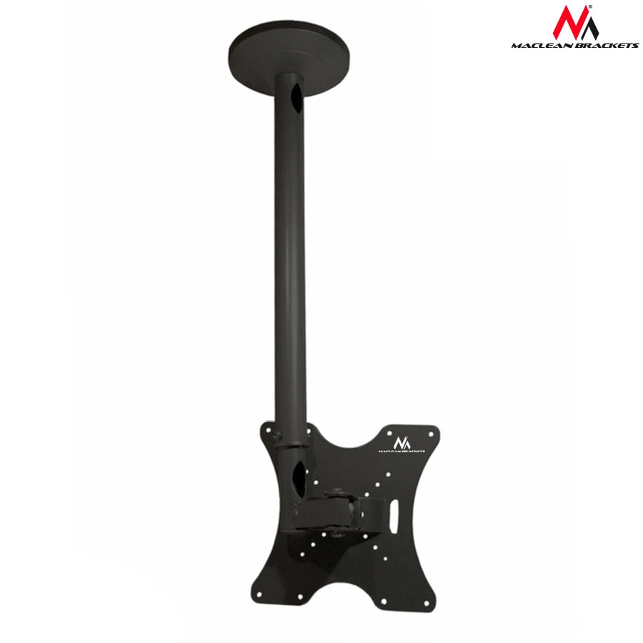 Suport Tavan Maclean MC-504B, 23" - 42", 30 kg, Negru - eMAG.ro