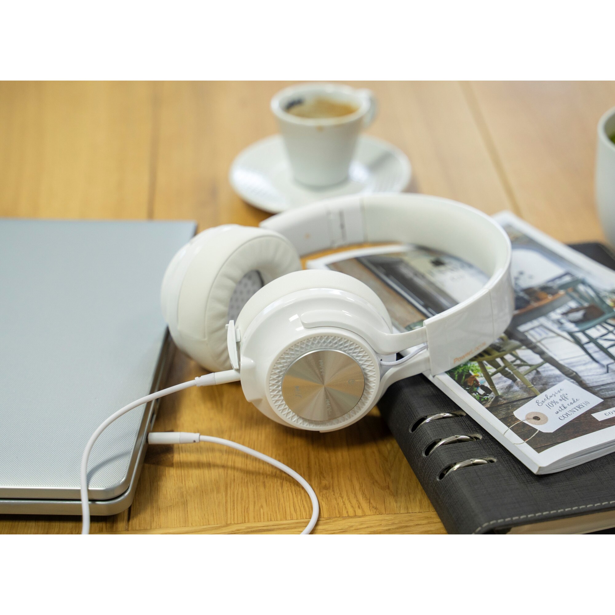 Casti Audio Over ear PowerLocus P3, Wireless Bluetooth Casti Hands-Free ...