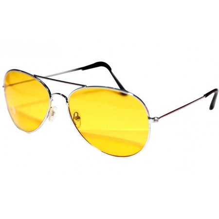 Ochelari pentru condus Night Vision, lentile galbene, rame gri-negru ...