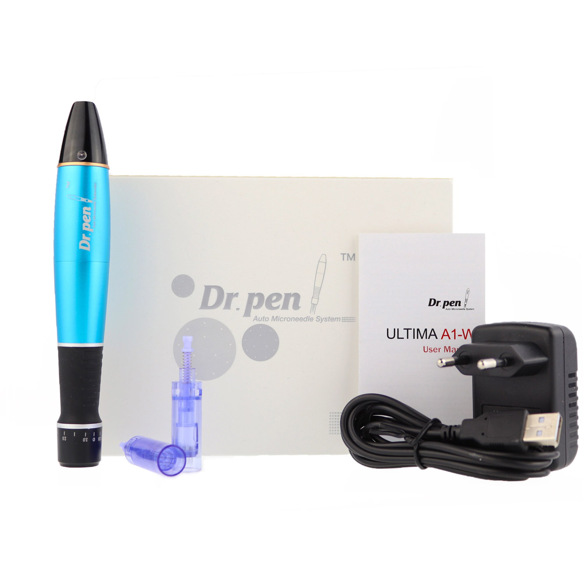 Dermapen pentru mezoterapie cu microace Dr Pen Ultima A1 wireless - eMAG.ro