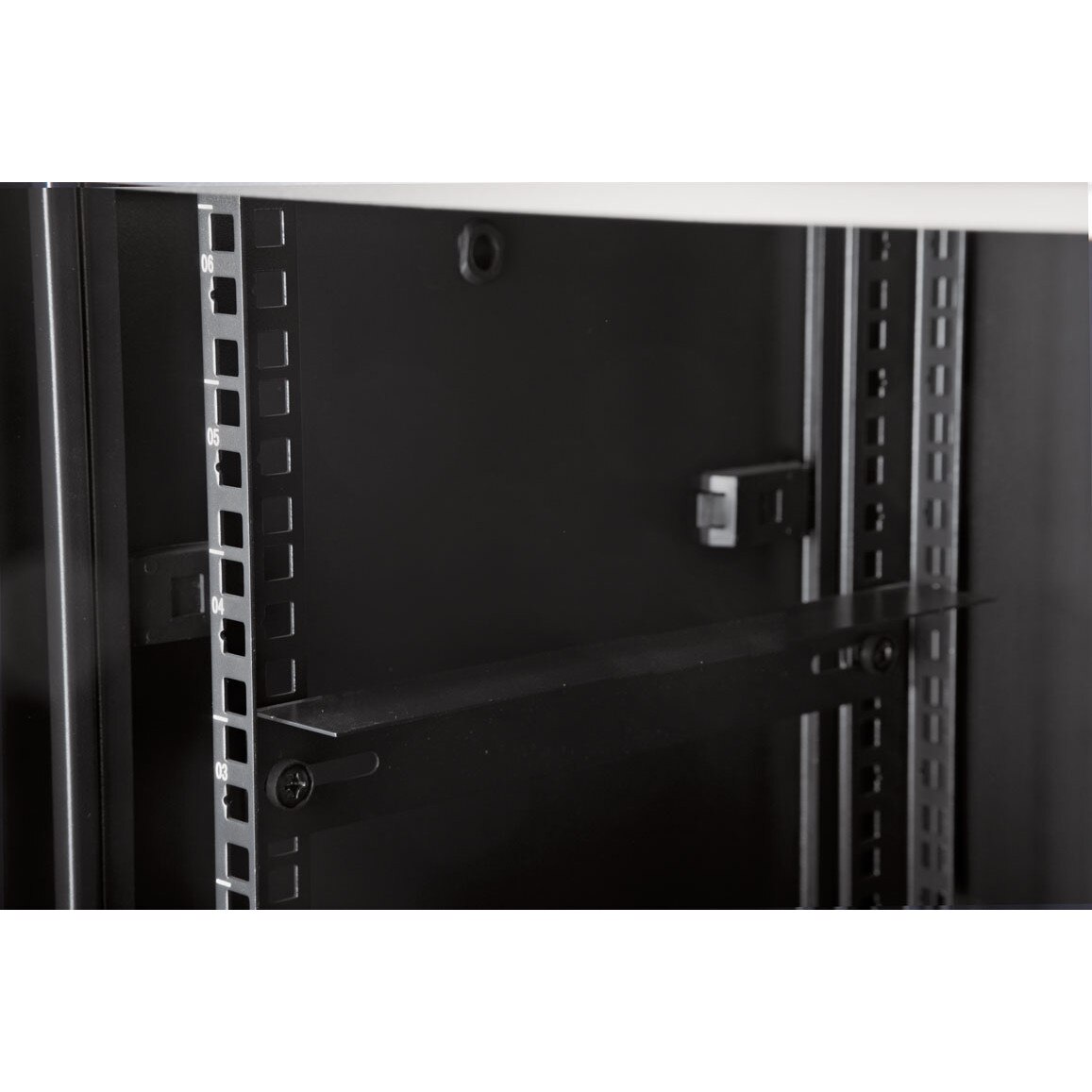 Cabinet Rack 15U, Walltype, 600x600 mm, NEGRU - eMAG.ro
