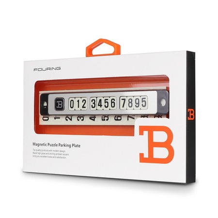 Placa/suport numar telefon pentru parbriz, Deluxe Motor Starter - eMAG.ro