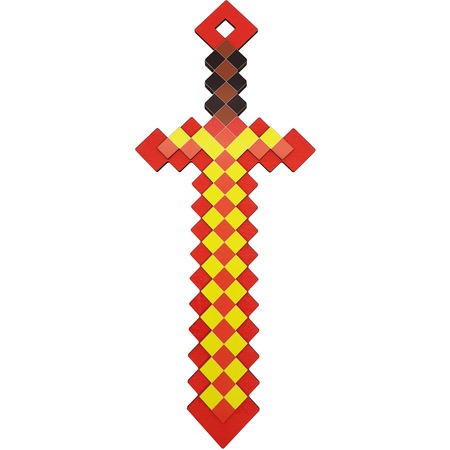 Minecraft kard, piros, 46 cm - eMAG.hu