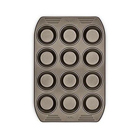 Muffin tepsi TEFAL Easy Grip J1625714, 12 forma, 39,4x26,5 cm, acél ...