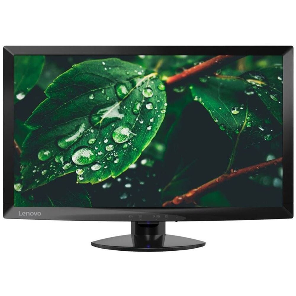 Монитор LED TN Lenovo ThinkVision D24-10, 23.6", Full HD, HDMI, Черен ...