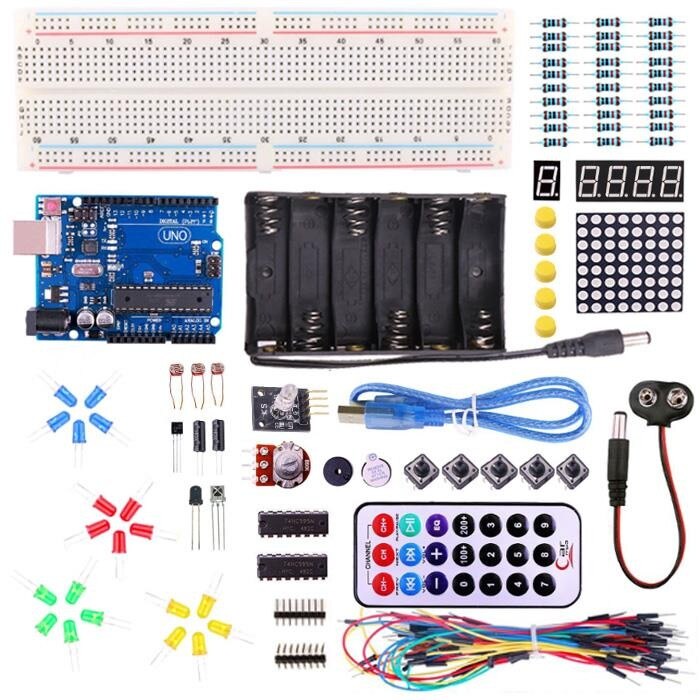 Arduino Uno Medium Starter Kit - eMAG.hu