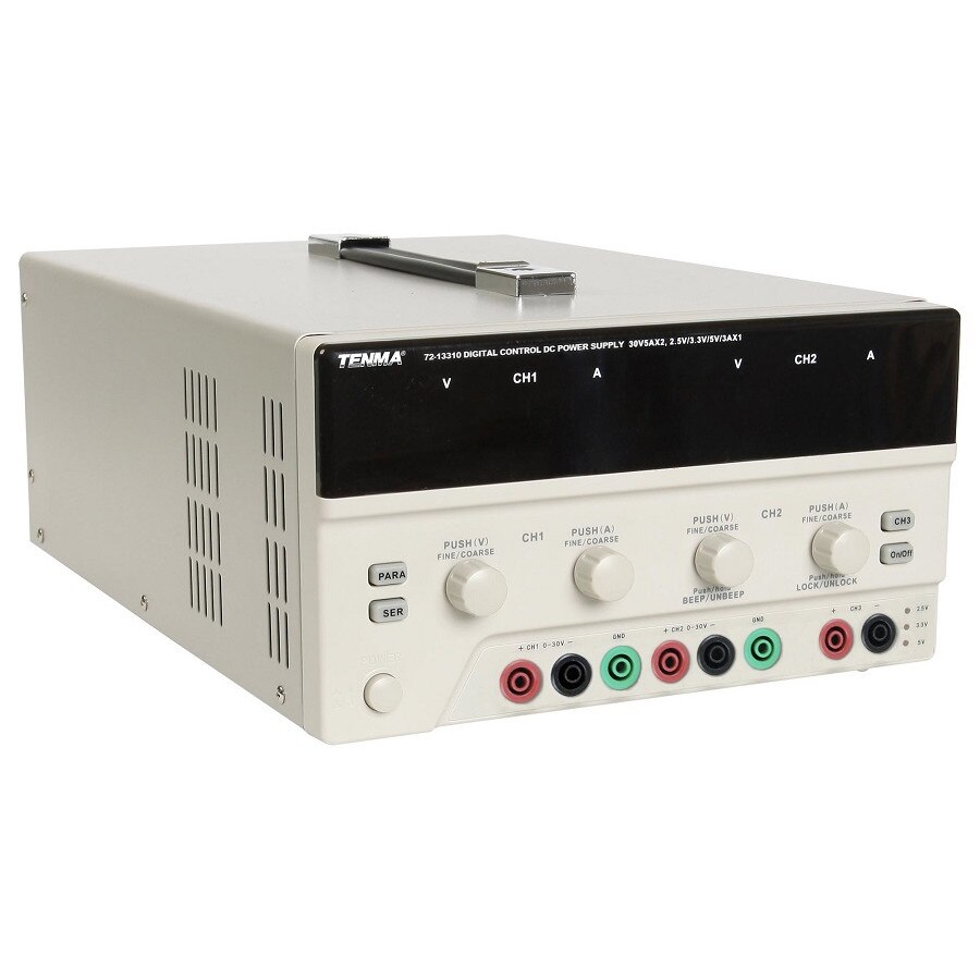 Sursa de alimentare programabila DC cu 3 iesiri Tenma 72-13300 - eMAG.ro
