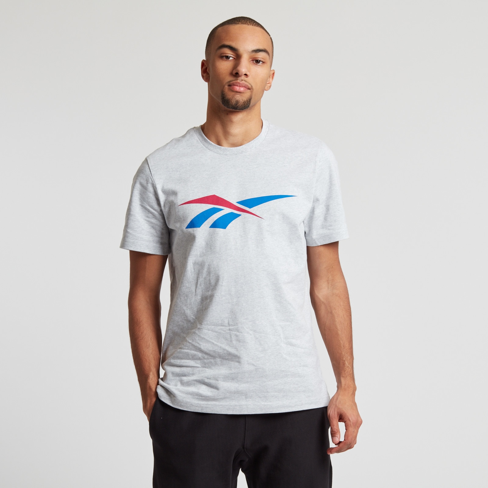 Tricou Reebok 90's Logo BK6574, gri, L - eMAG.ro