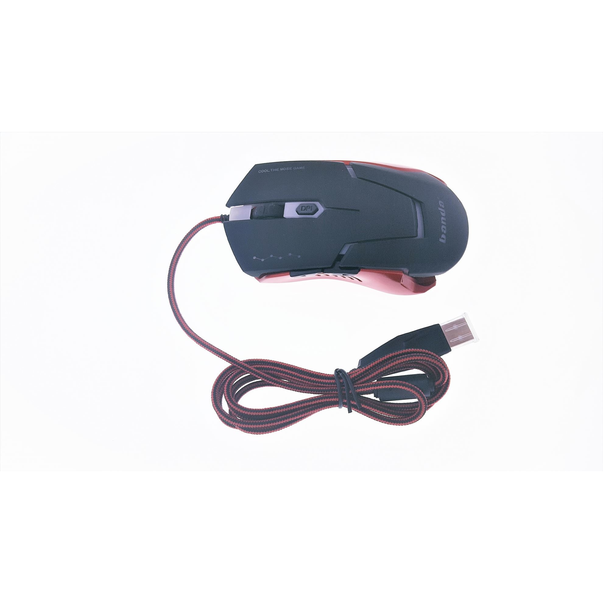 Mouse Banda Usb V7-B Gaming, Negru- Led 3200Dpi - eMAG.ro