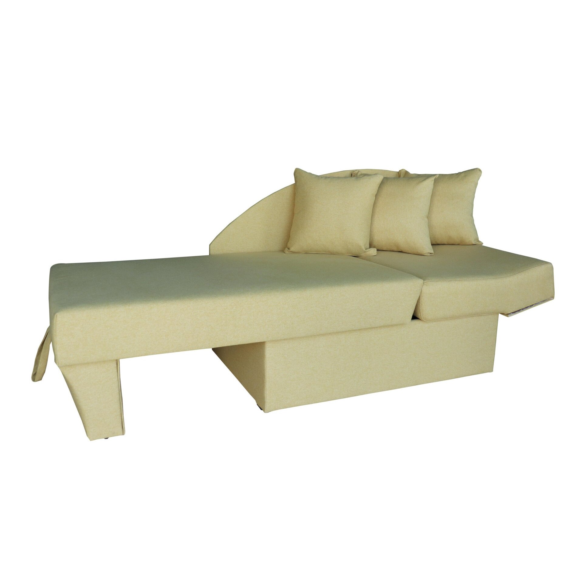 Canapea pat 1 persoana Camelia, Mobila Domnel, Extensibil si lada de ...