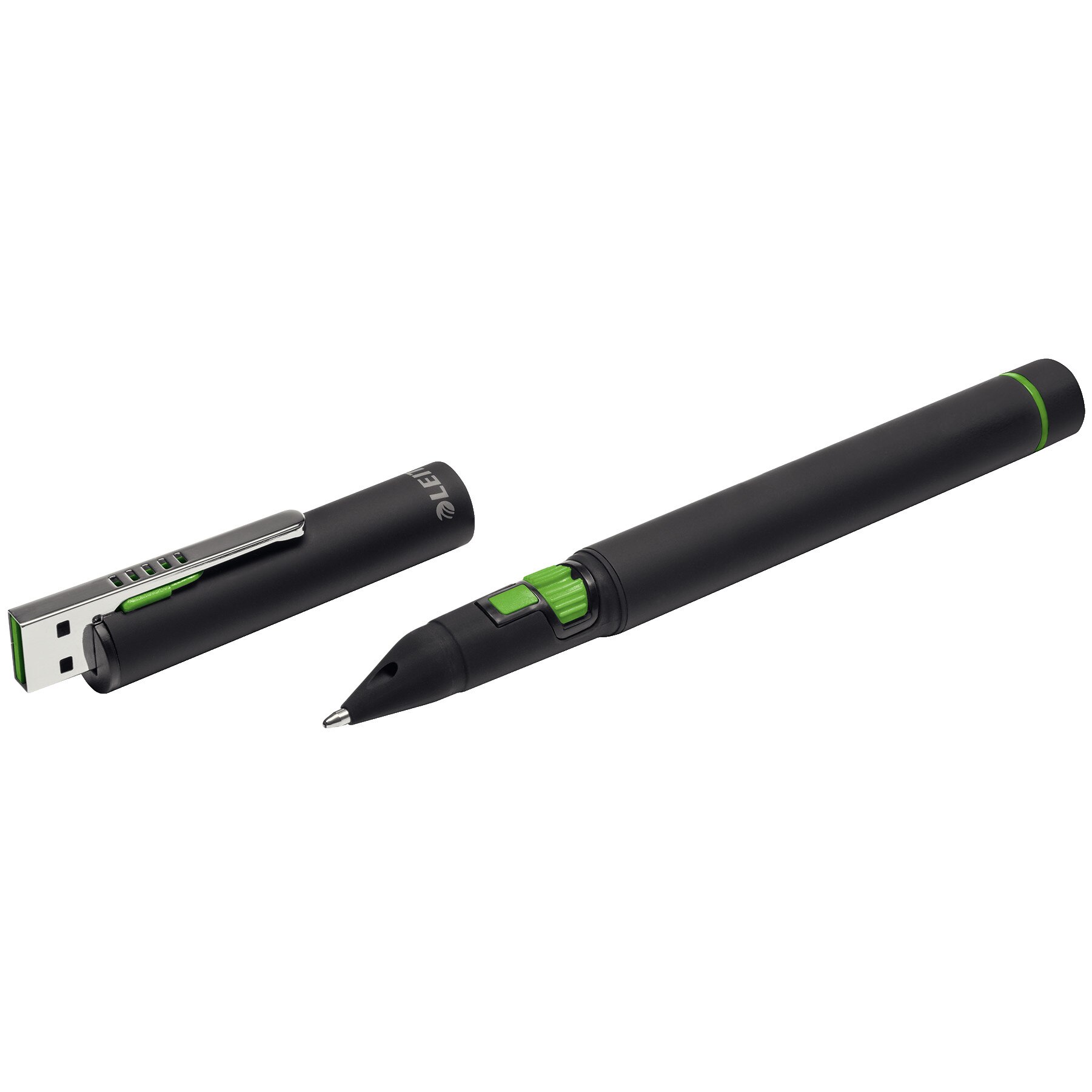 Писалка Leitz Stylus Pro Presenter 2, черна - eMAG.bg