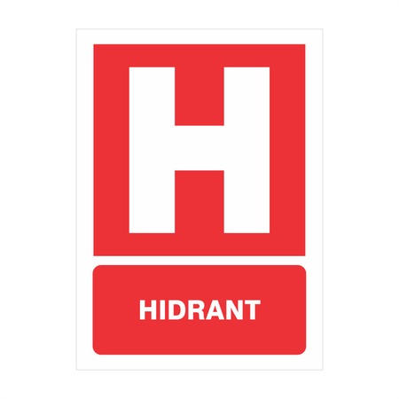 Indicator Hidrant, 20x30cm, pvc rigid - eMAG.ro