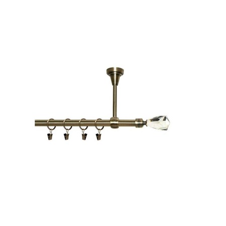 Galerie prindere tavan- Crystal /25 prindere tavan - 180 cm - aur antic ...