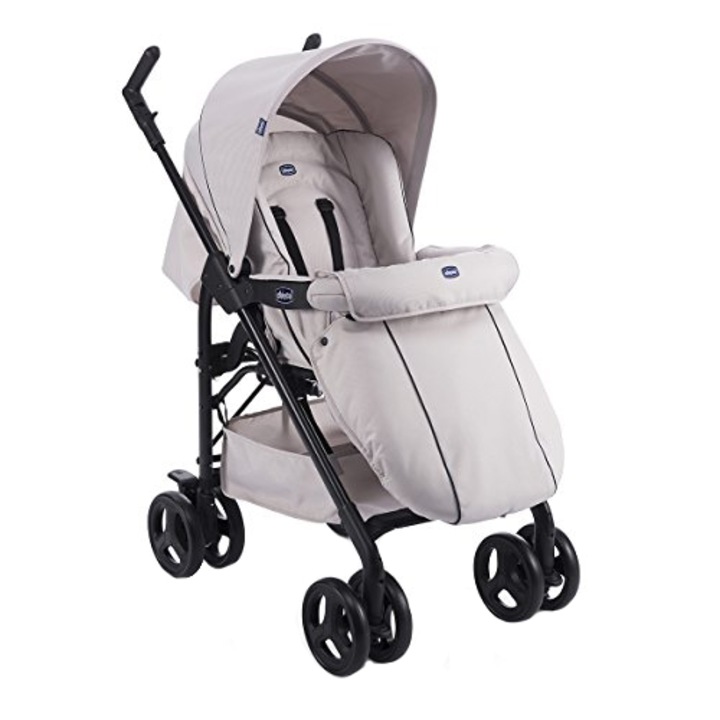 Carucior 3 in 1 Chicco Trio Sprint, cu kit auto, Bej - eMAG.ro