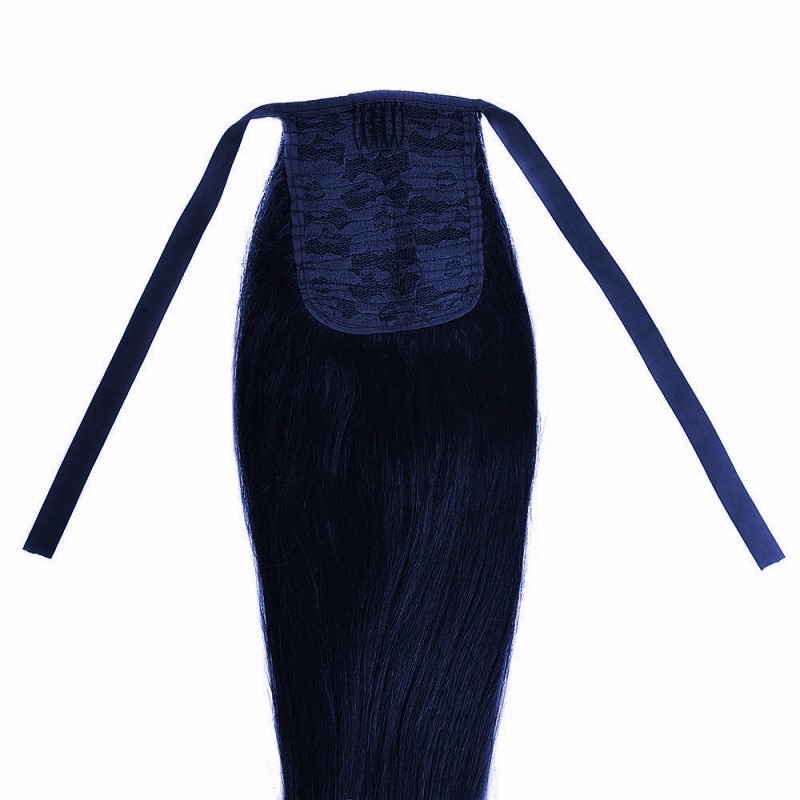 Coada Par Natural 50cm 100gr Negru Albastrui #1(blue black) - eMAG.ro